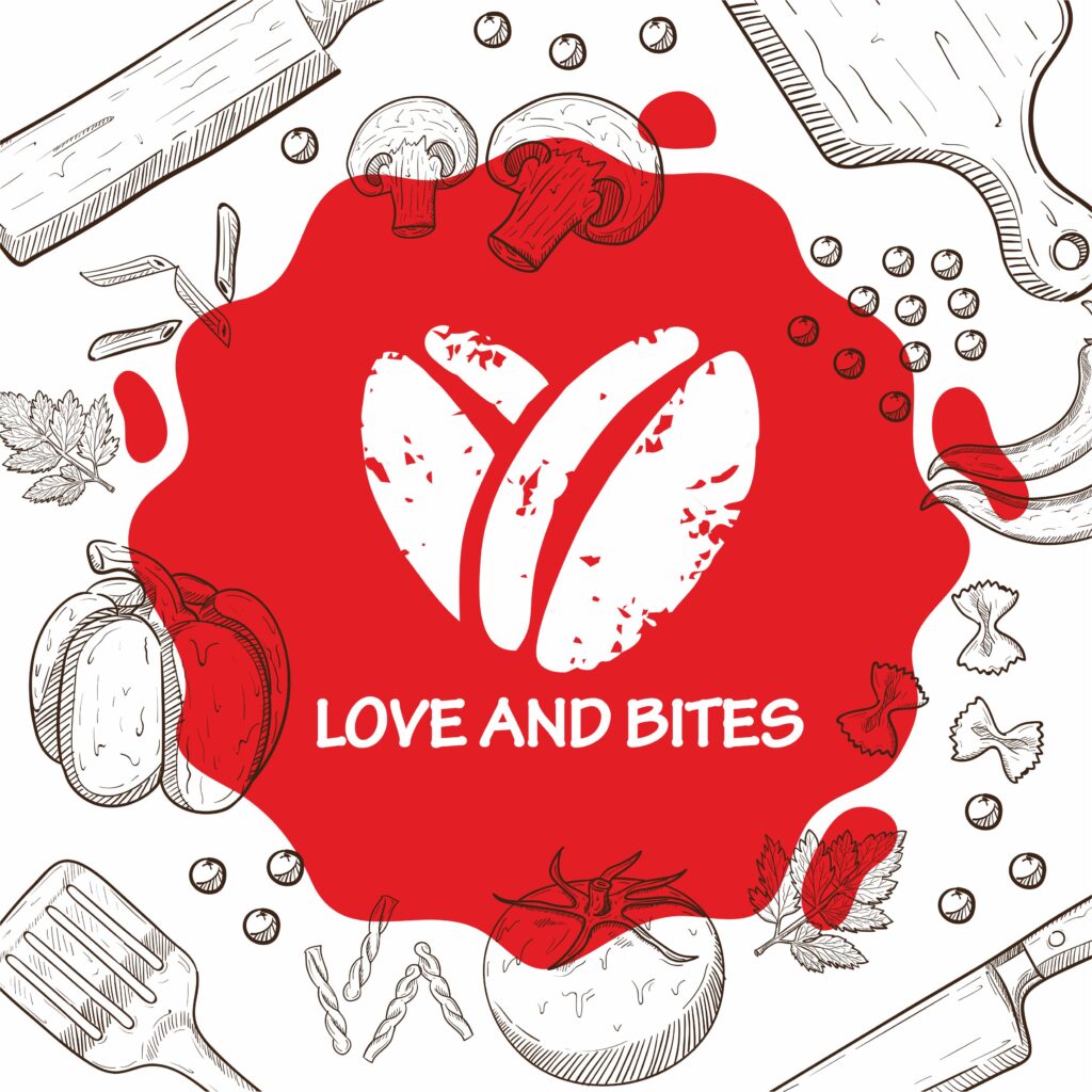 Logo Design for Love & Bites Mumbai - Creativo Camaal